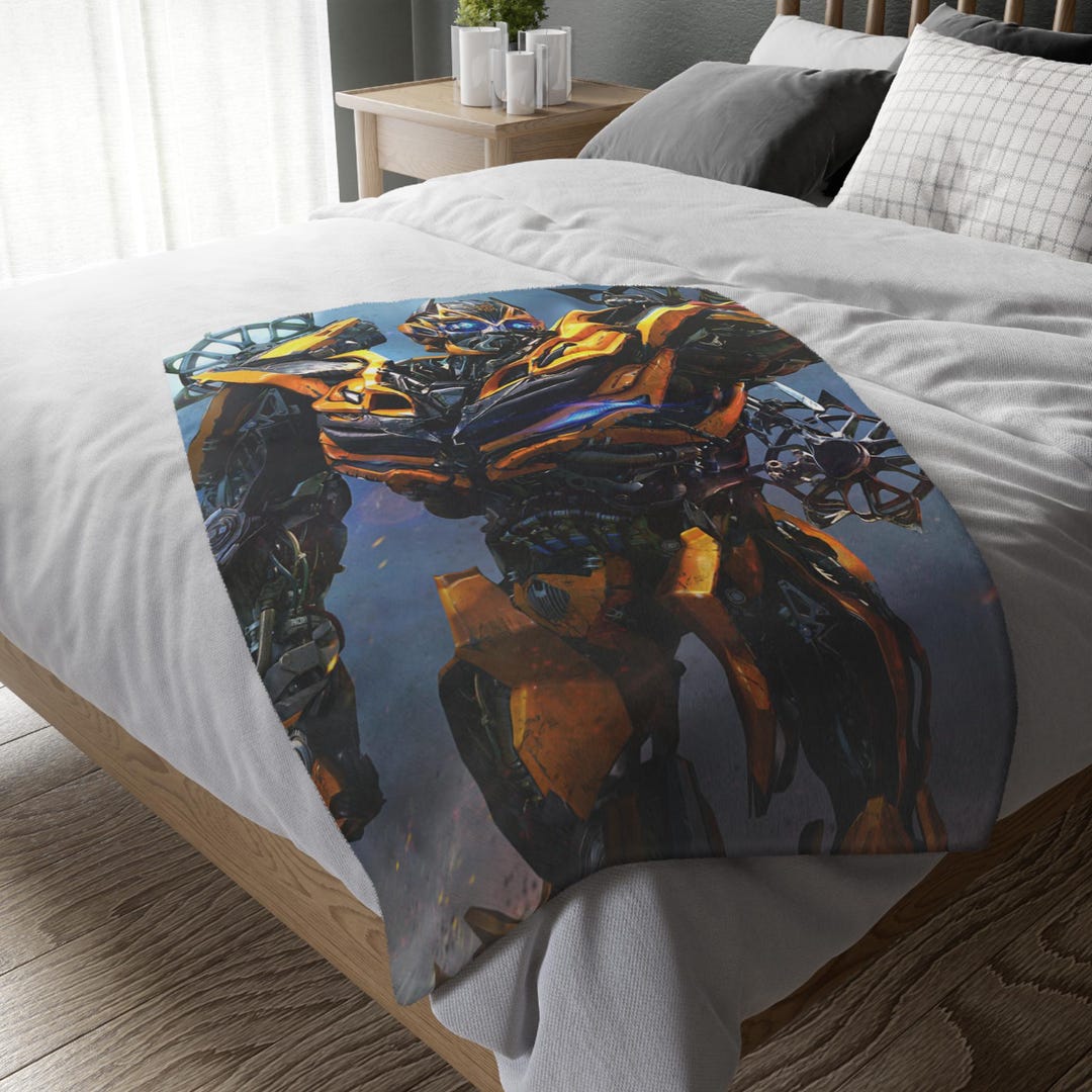 Bumblebee Transformers Blanket,personalized Blanket, Special Blanket ...