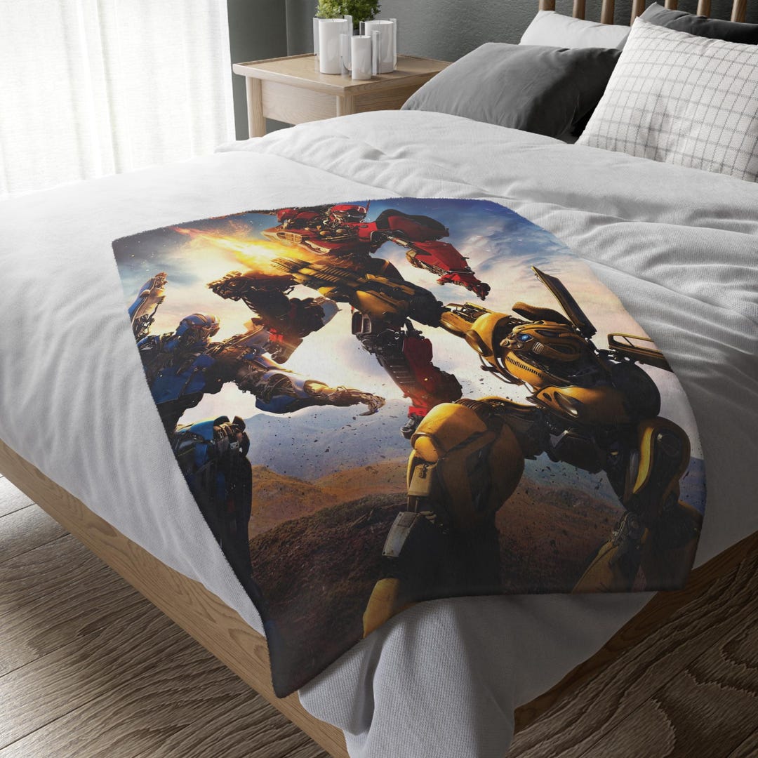 Bumblebee Transformers Blanket,personalized Blanket, Special Blanket ...