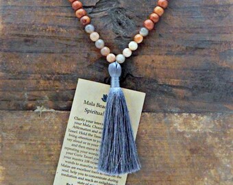Mala necklace | Etsy