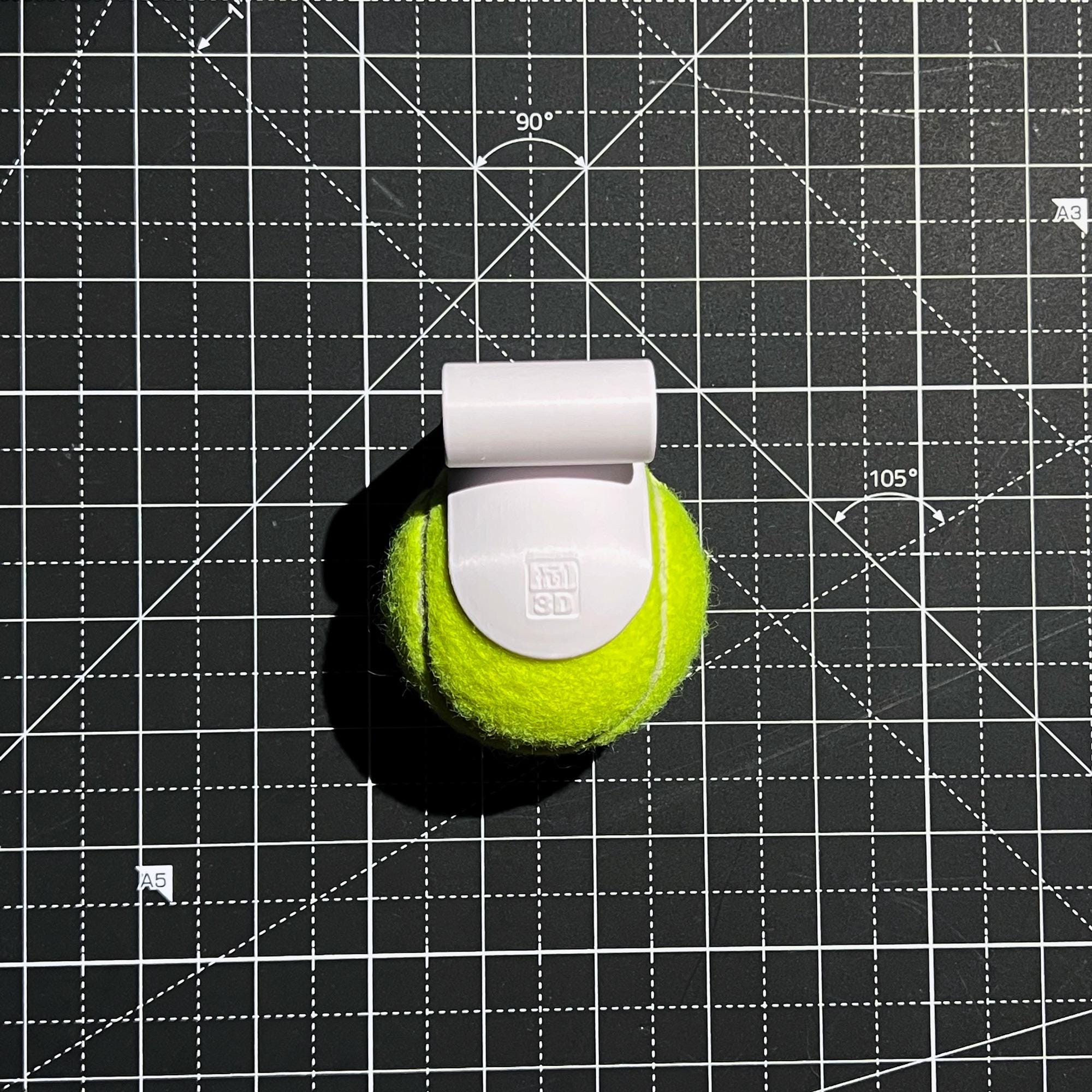 Clip-on Tennis Ball Holder: Hands-free PETG Storage - Etsy