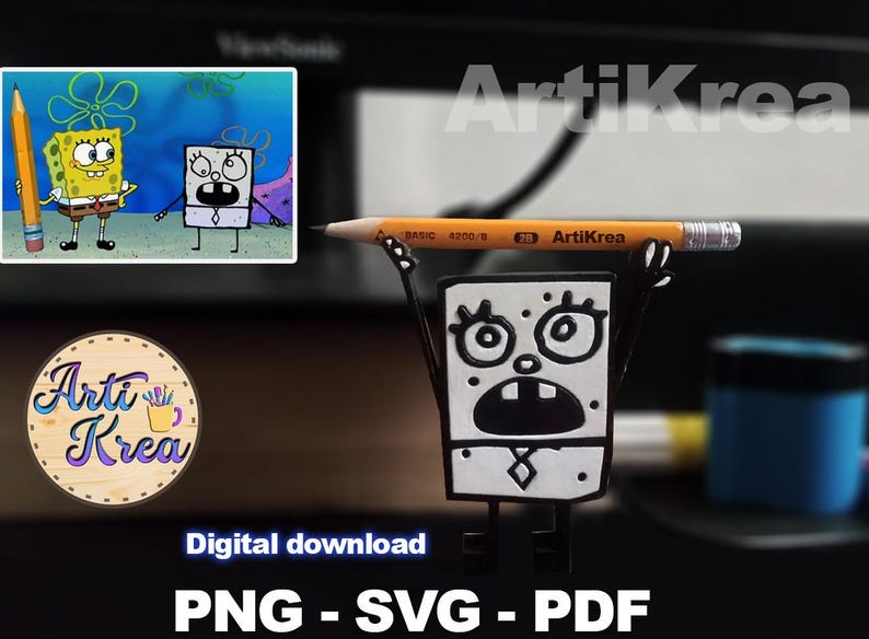Doodlebob - Bob Trazo - Etsy