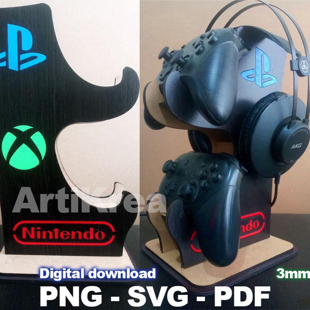 Laser Cut Controller Stand Soporte Para Mandos Para Corte Láser - Etsy