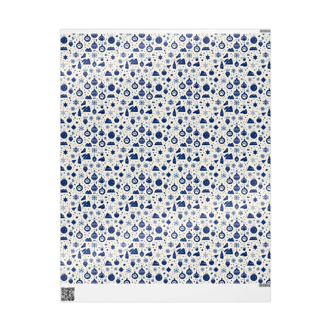 Penn State Blue and White Themed Wrapping Papers, Gift Wrap, Party ...