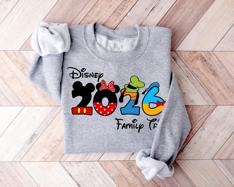 2026 Disney Family Vacation Matching Trip Shirts, Epcot Girls ...