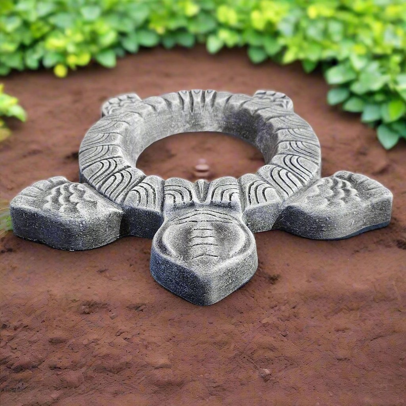 Whimsical Turtle Planter for Your Garden - Handcrafted Concrete Outdoor ...
