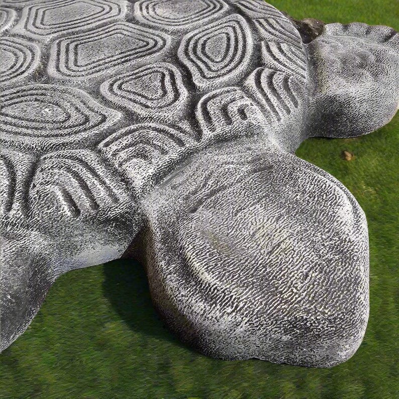 Durable Turtle Stepping Stone for Your Outdoor Space Unique Yard Art - Etsy
