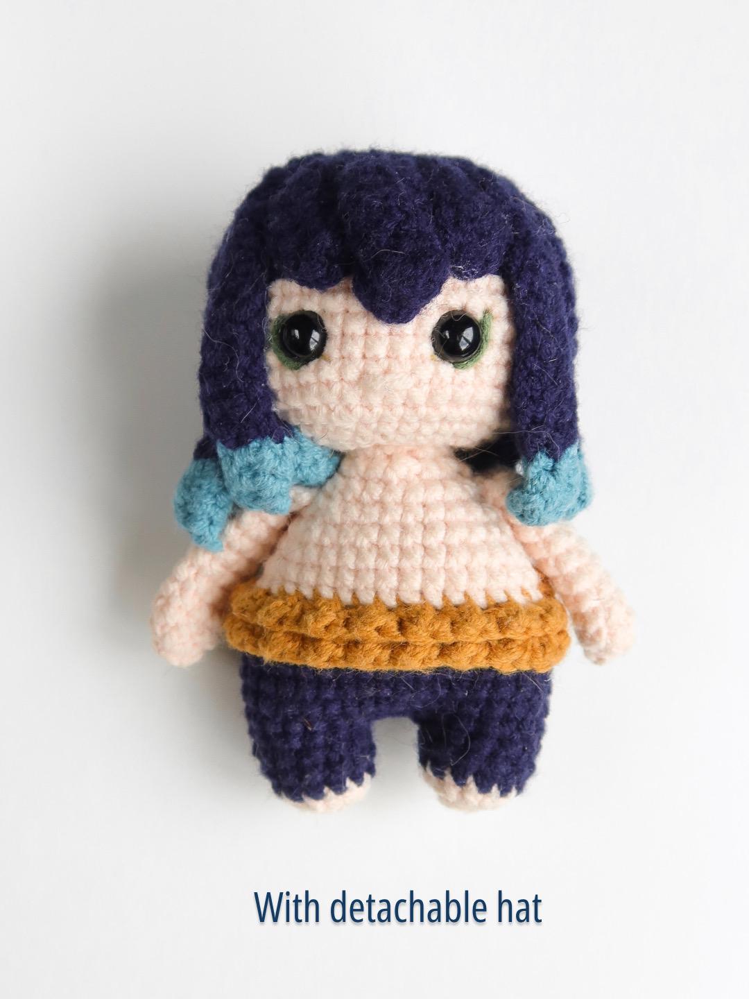 Inosuke Crochet Doll Pattern – Amigurumi From Demon Slayer – Anime PDF ...