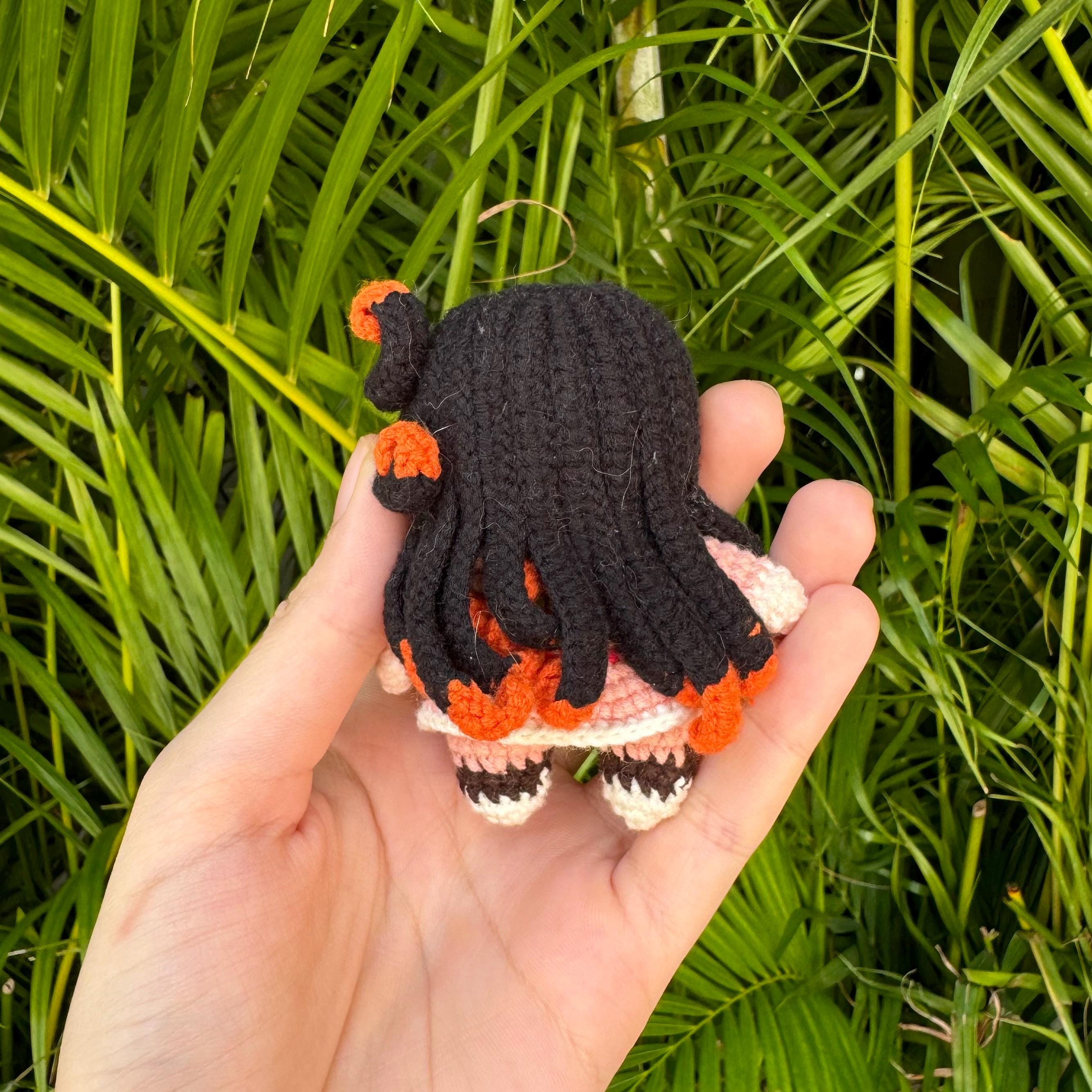 Nezuko Kamado Crochet Doll Amigurumi Pattern, Demon Slayer - Digital ...
