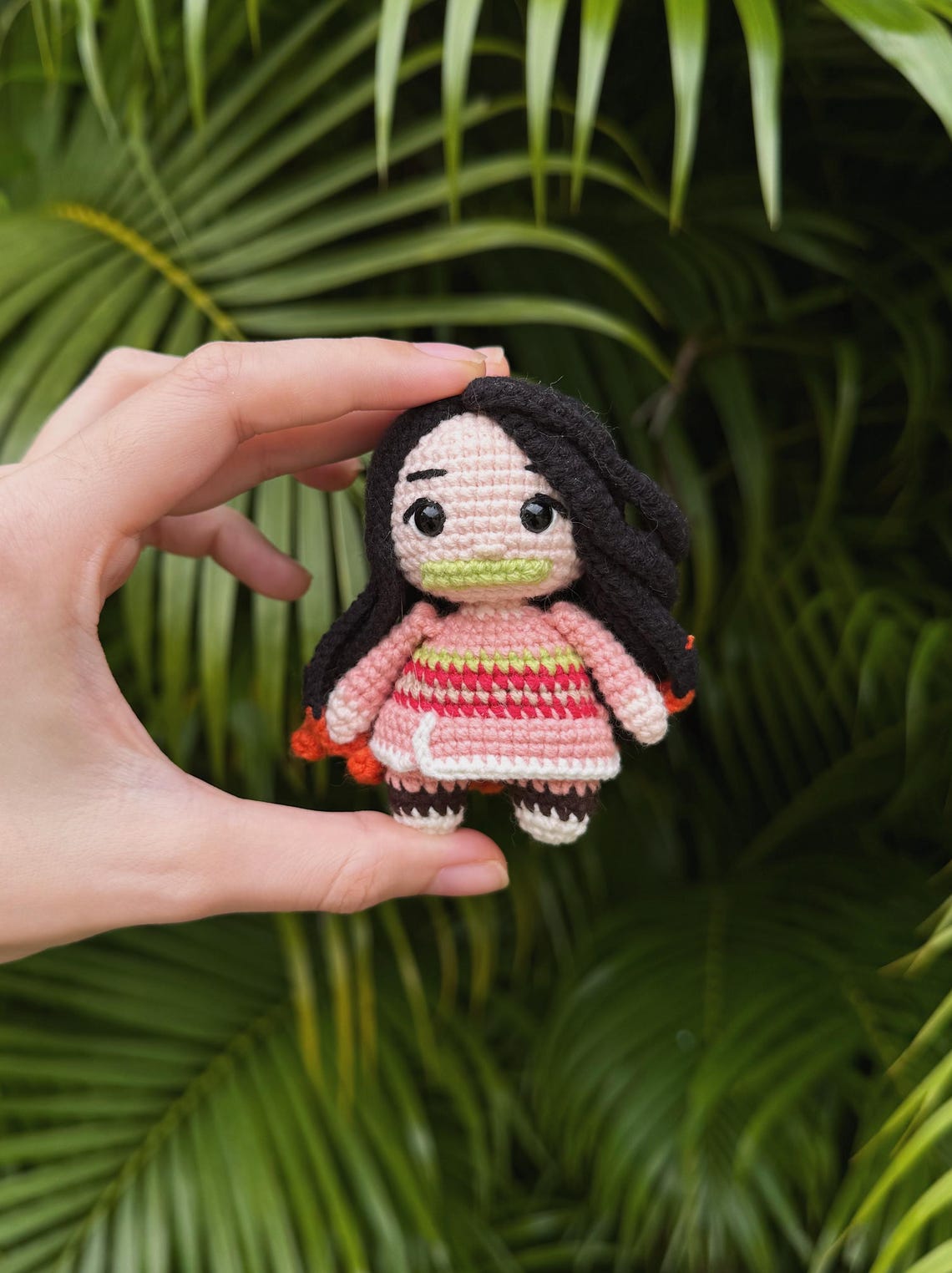 2 in 1 Bundle| Nezuko Kamado and Tanjiro Kamado | Amigurumi Crochet ...