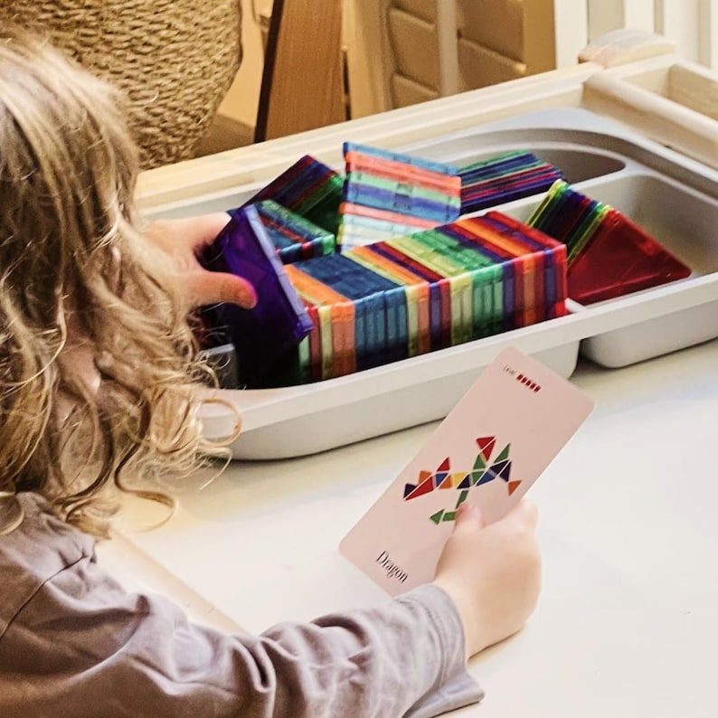 Tile Tales Cards 2D Characters for Magnetic Tiles - Etsy