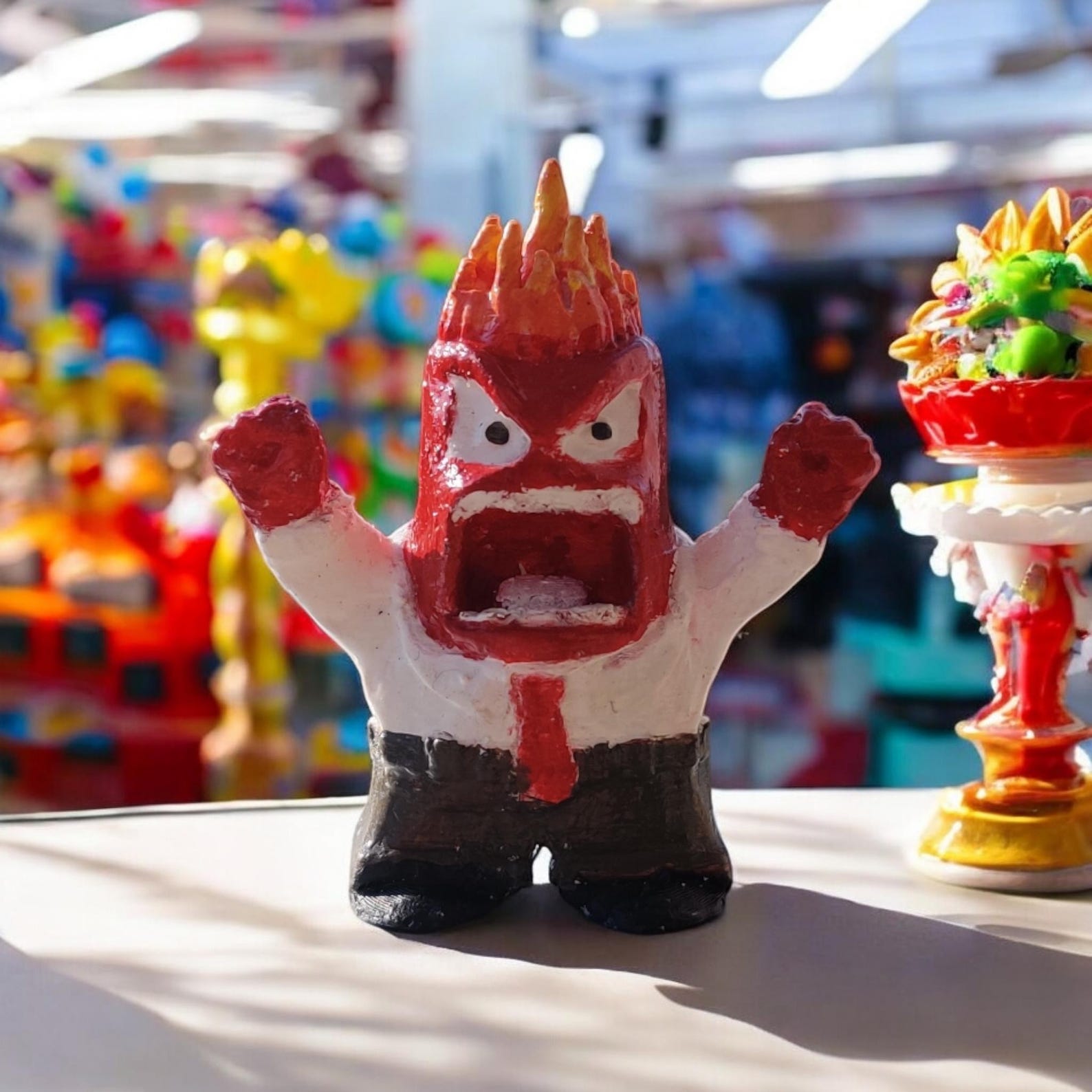 Inside Out Anger Figure 3D Printed, Fan Gift, PLA 3D Printer Figure - Etsy