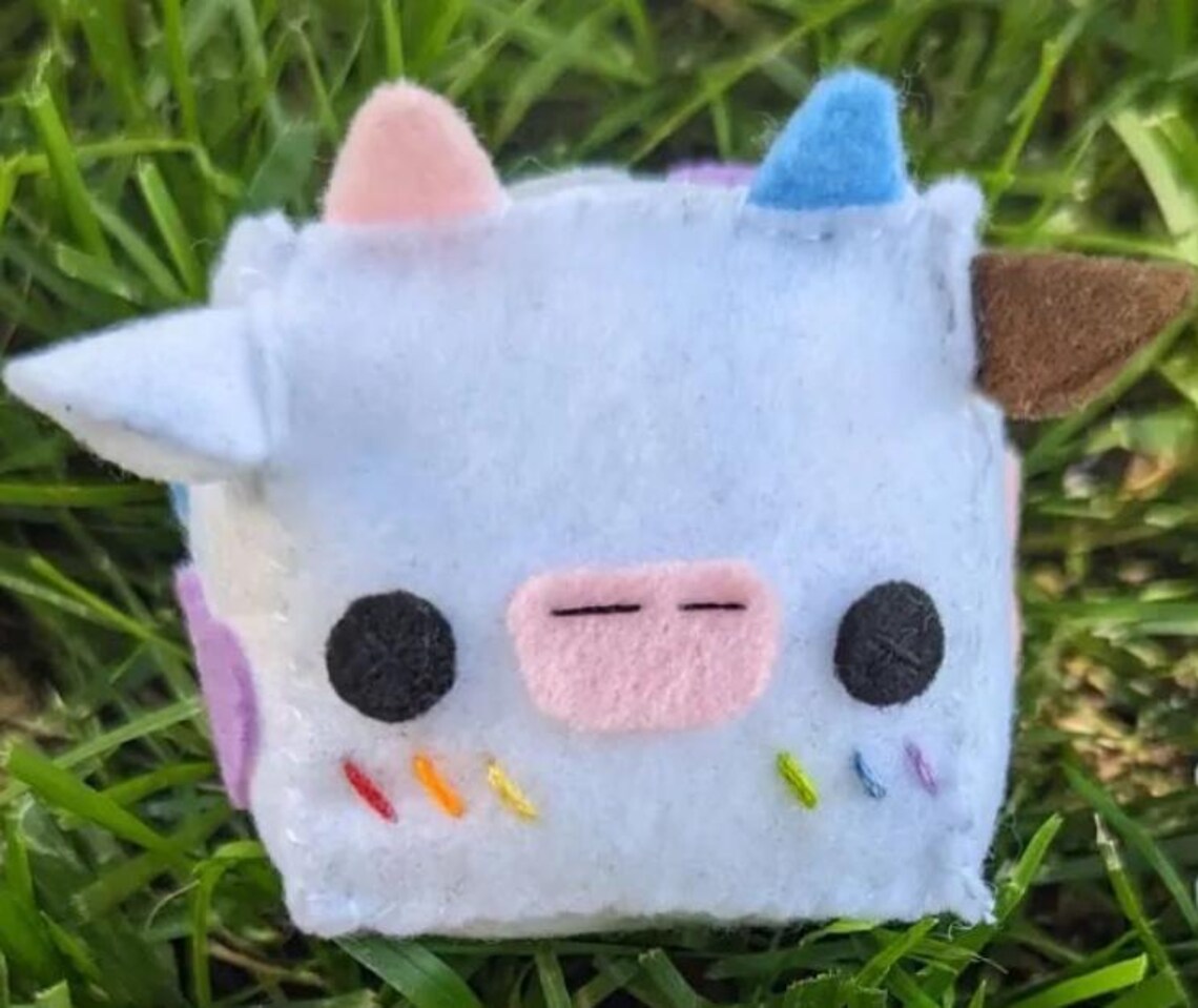 Cube Cow Plushies - Etsy