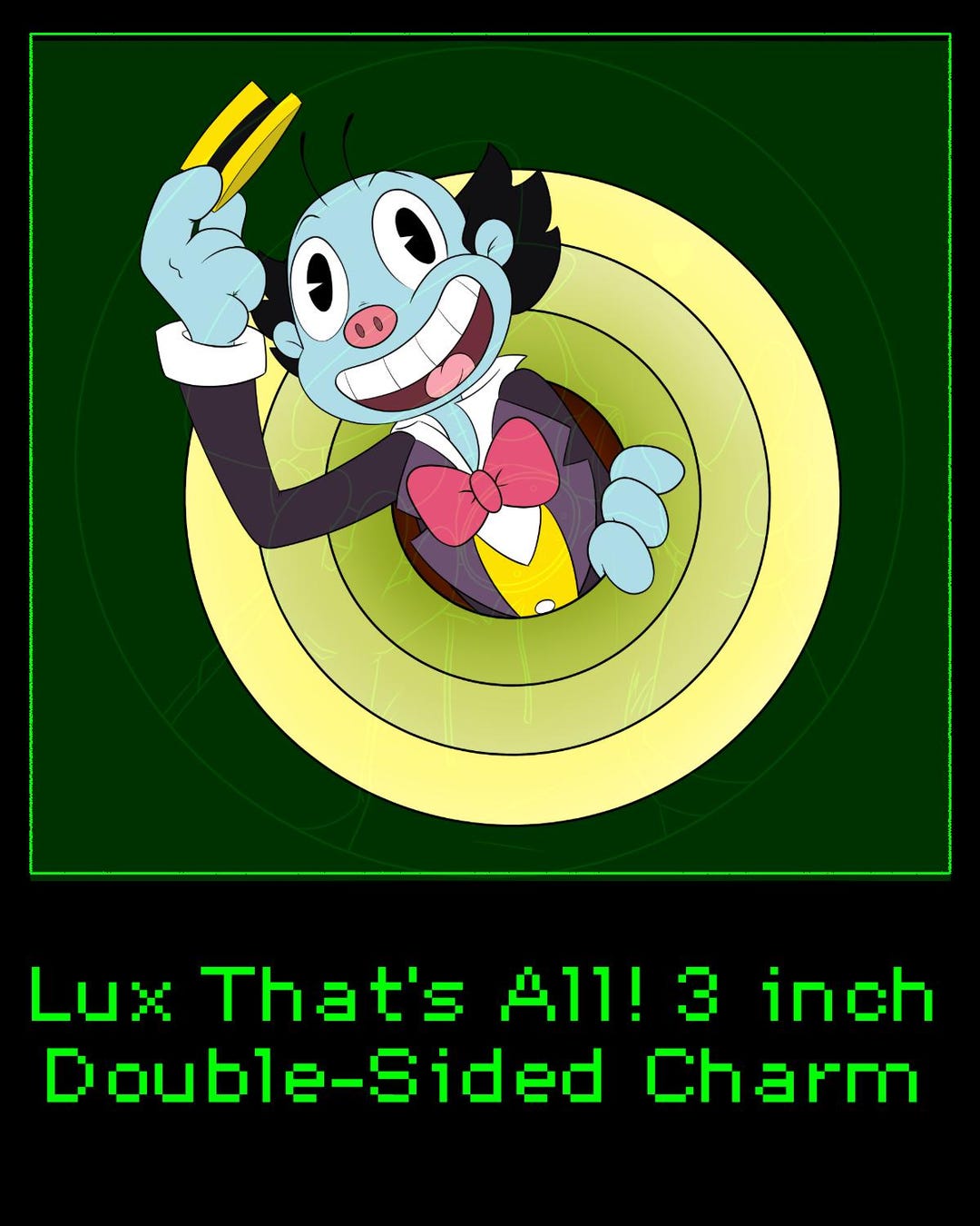 Lux Imperator -that's All, Folks!- Charm [3-inch, Double Sided] - Etsy