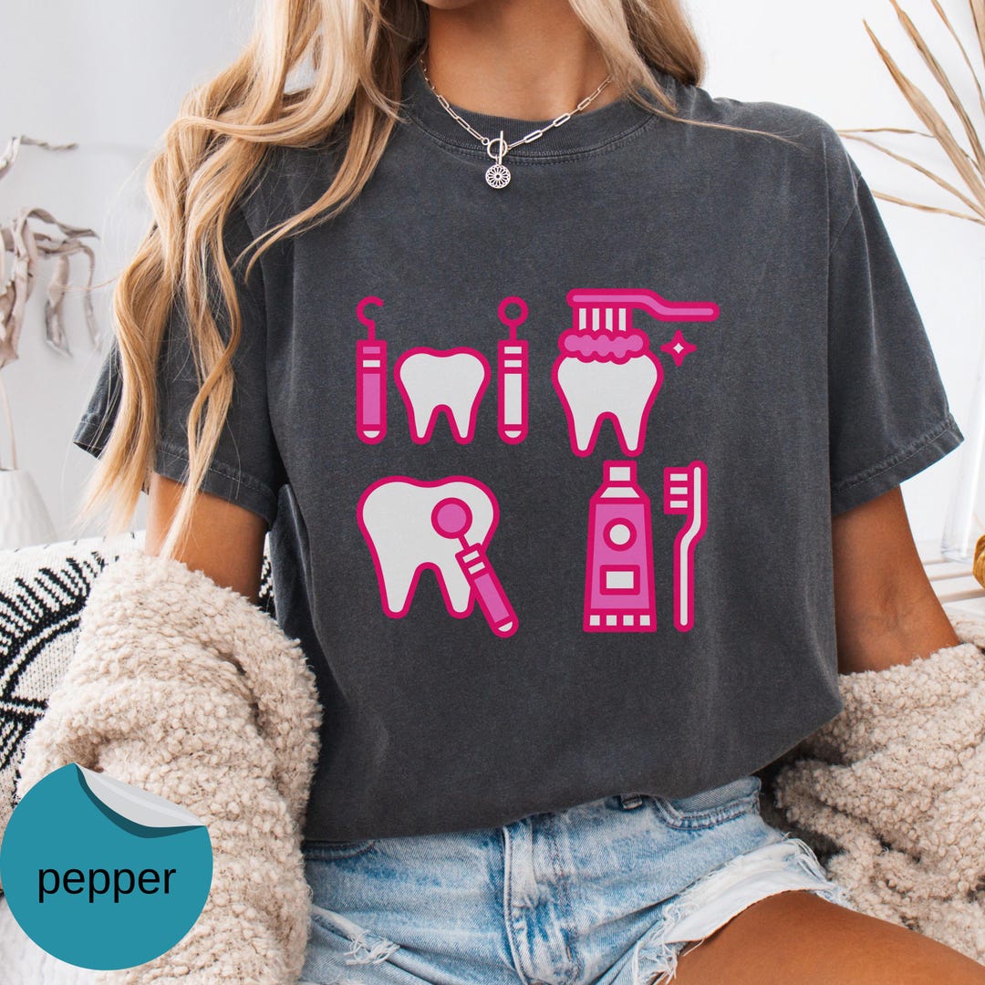 Confort Color Dental, Dental Team, Dentistry Tee, Dental Hygienist ...
