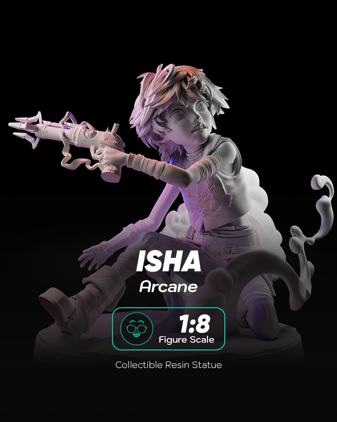 Isha the Firecracker | Maximum Detailed 12K 3D Printed Figure - Etsy