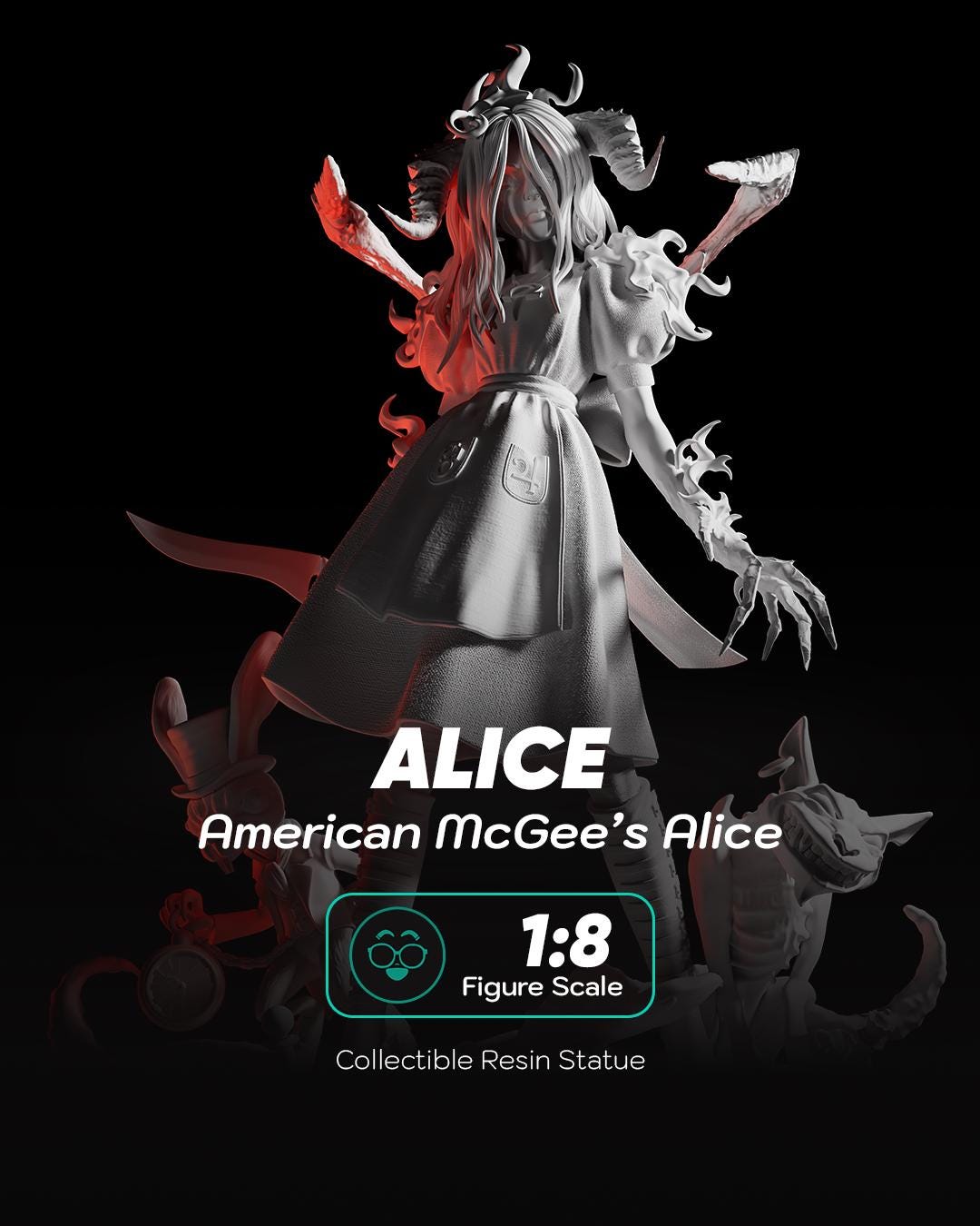 Alice - American Mcgee's Alice | Maximum Detailed 12K 3D Printed Figure ...