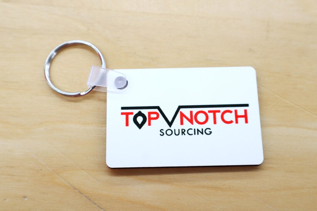 Personalized Keychain, Your Business Logo Keychain - Etsy