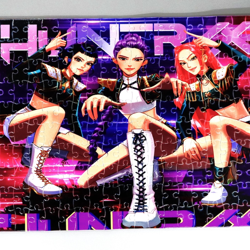 Kpop Demon Hunters Puzzle - Etsy
