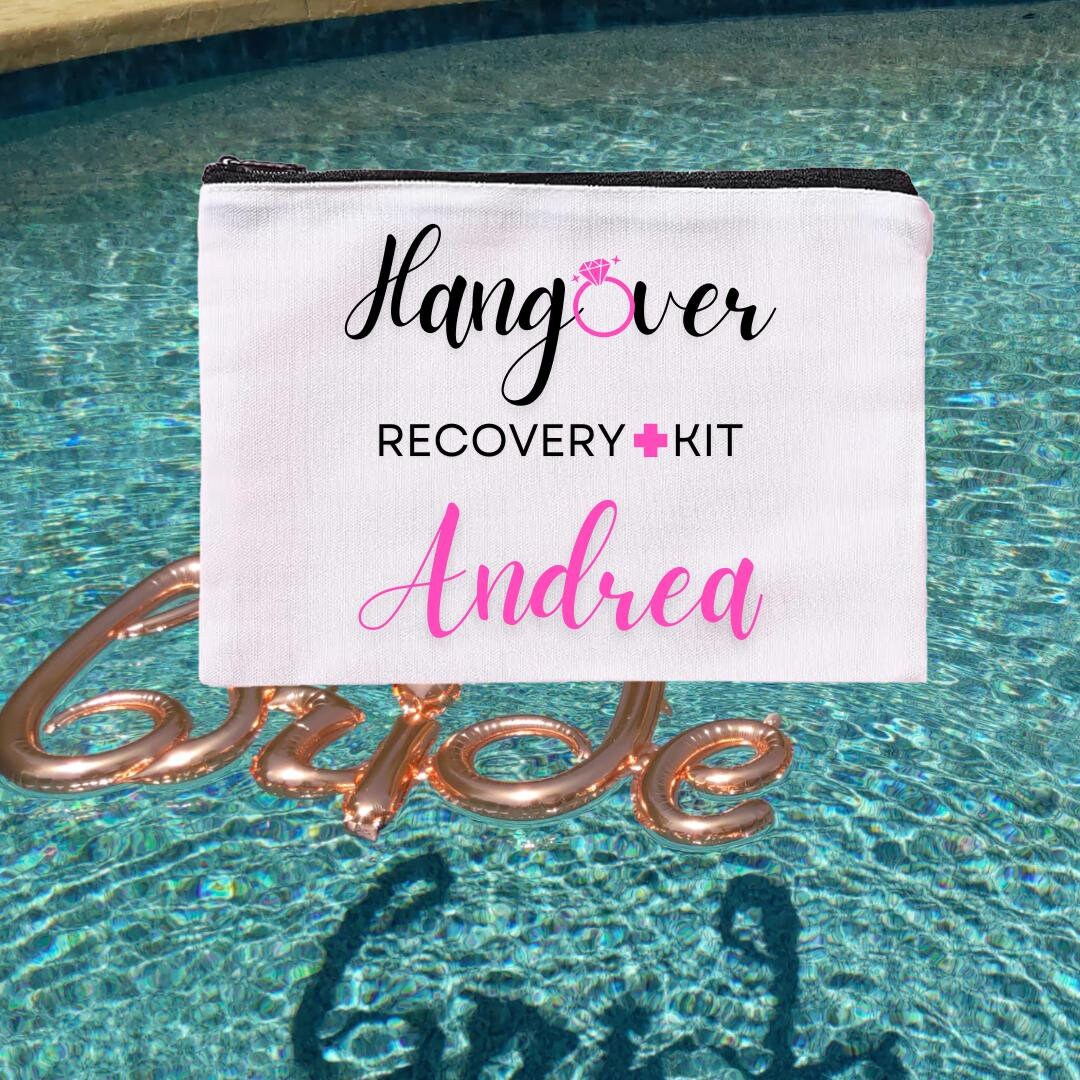 Personalized Bachelorette Hangover Recovery Kit, Personalized ...