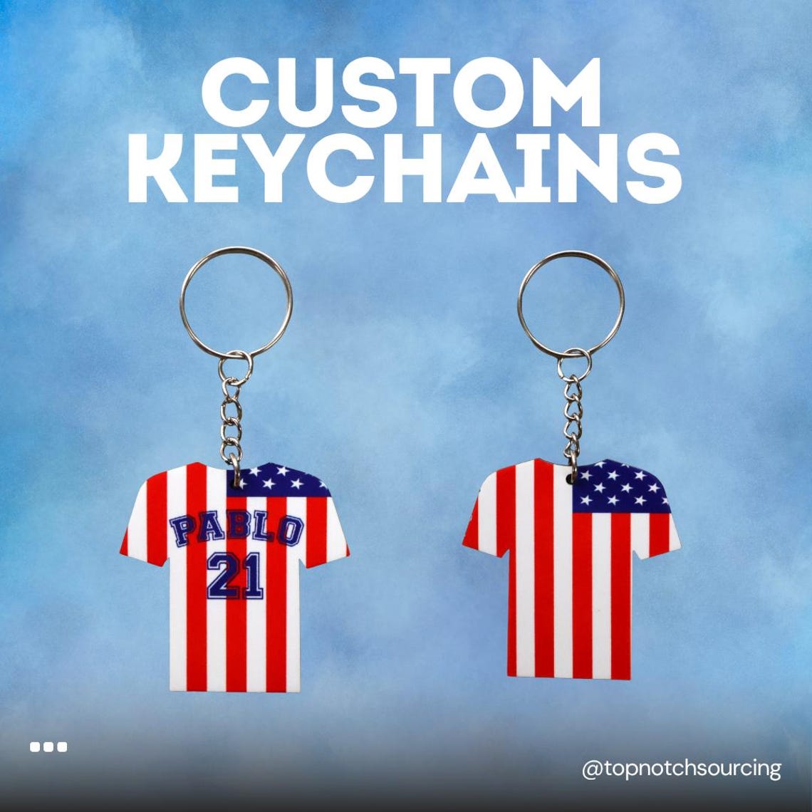 Custom Keychain, Tshirt Keychain, Your Logo on Keychain - Etsy