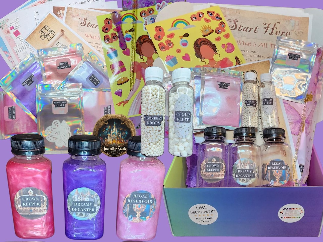 Princess Potion Kit | DIY Royal Magic Craft for Kids - Etsy