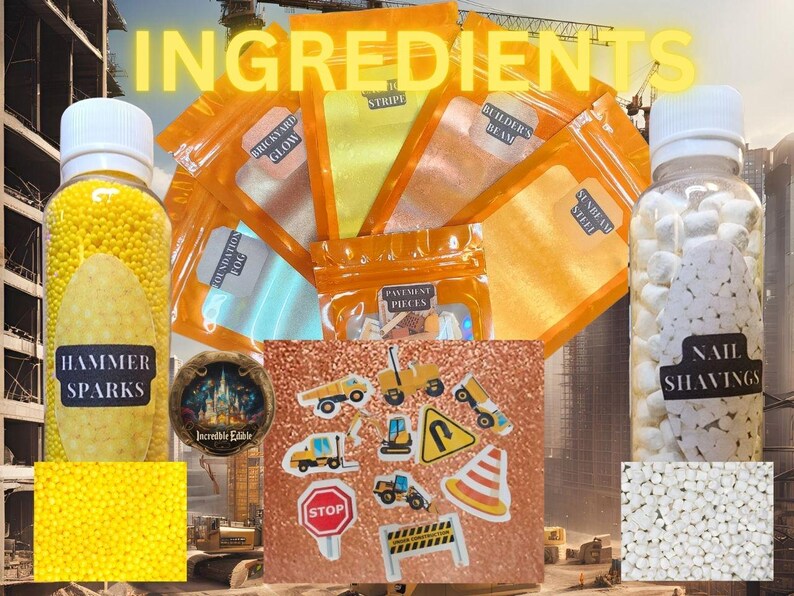 Construction Themed DIY Edible Potion Kit for Kids and Families – Fun ...