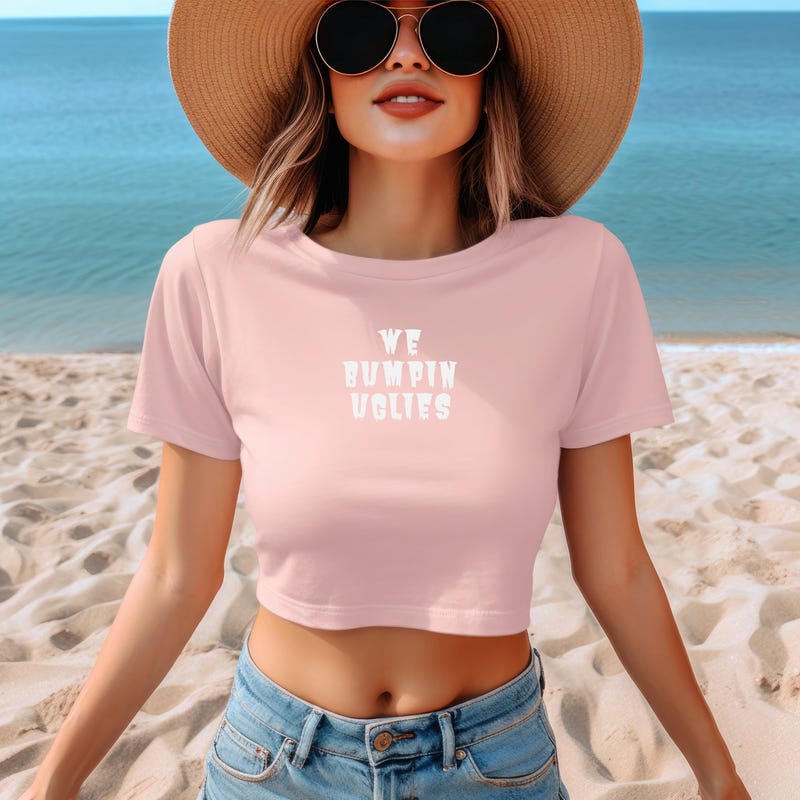Pink Crop Top - Etsy