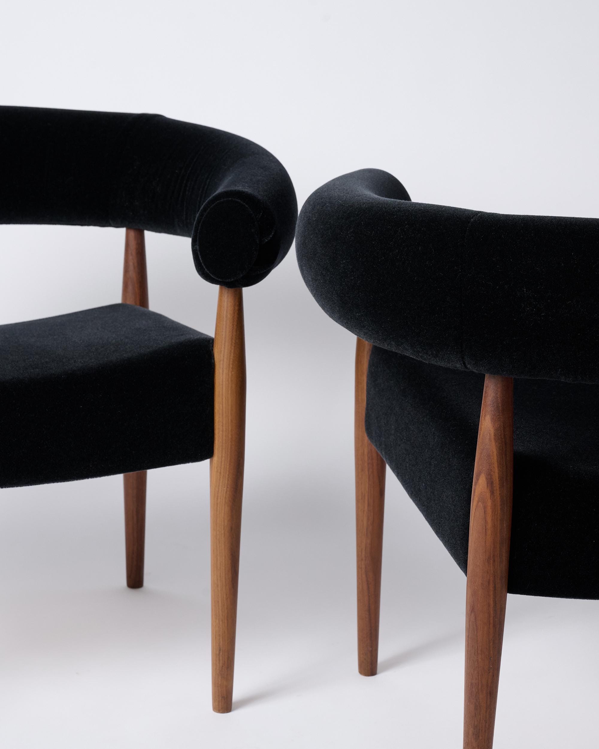 Pair of Nana Ditzel for Getama Ring Chairs - Etsy