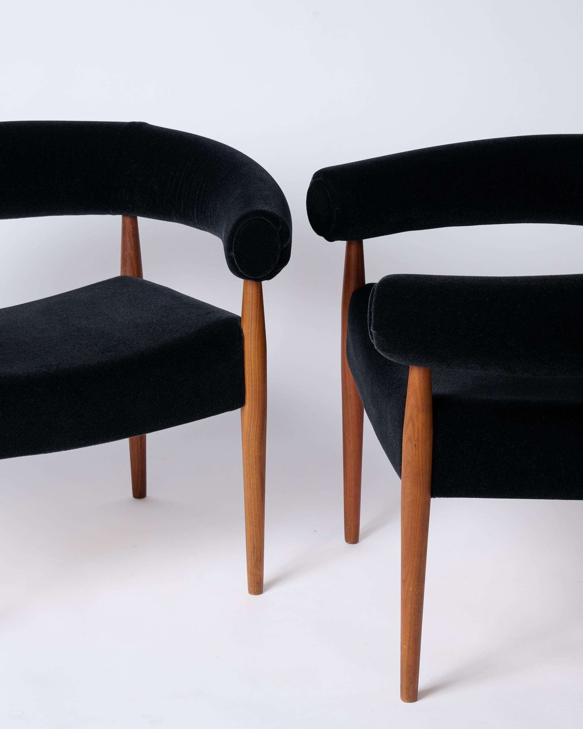 Pair of Nana Ditzel for Getama Ring Chairs - Etsy