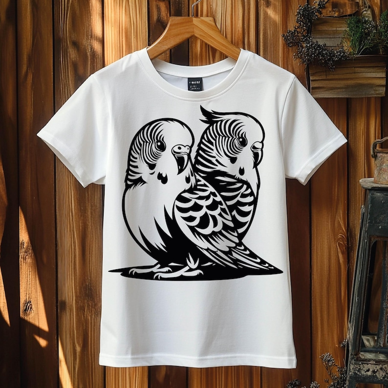 Parrots SVG, Budgerigar SVG, Budgie SVG for Cricut – Svg, Pdf, Png, Eps ...