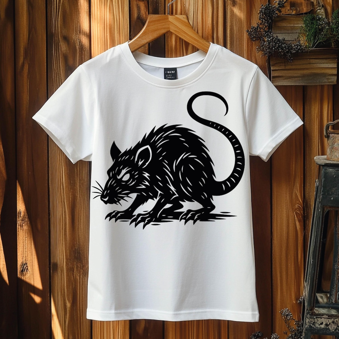Rat SVG | Gothic Halloween Rat Clipart | Evil Rat SVG | Scary Rat SVG ...