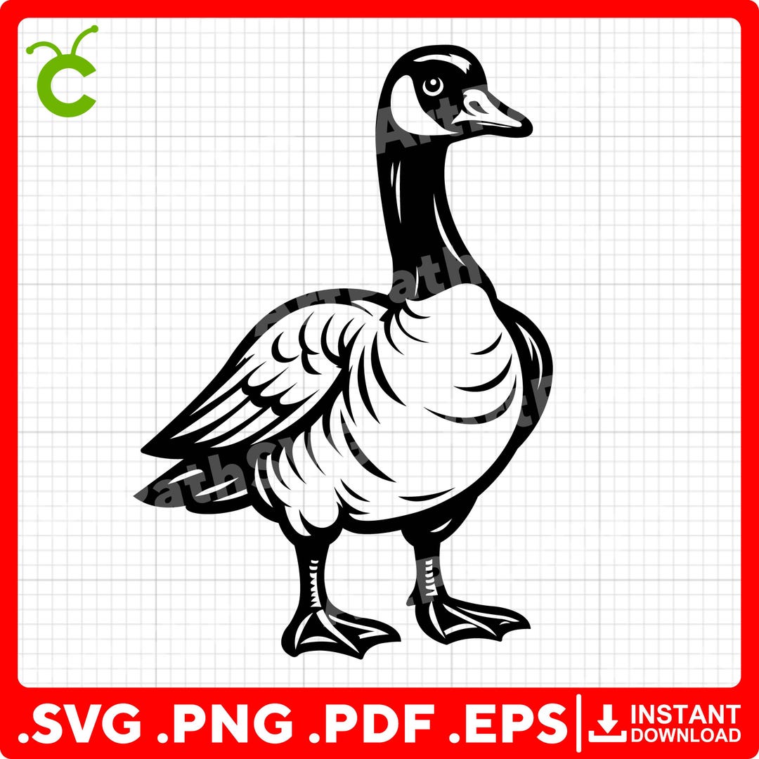 Canadian Goose SVG, Goose SVG for Cricut – Svg, Pdf, Png, Eps Files ...