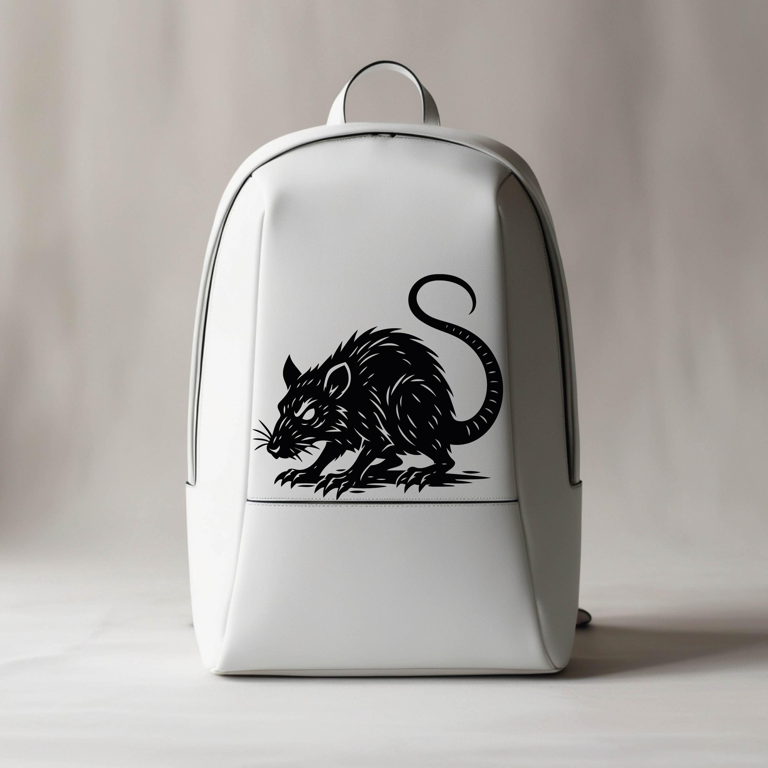 Rat SVG | Gothic Halloween Rat Clipart | Evil Rat SVG | Scary Rat SVG ...