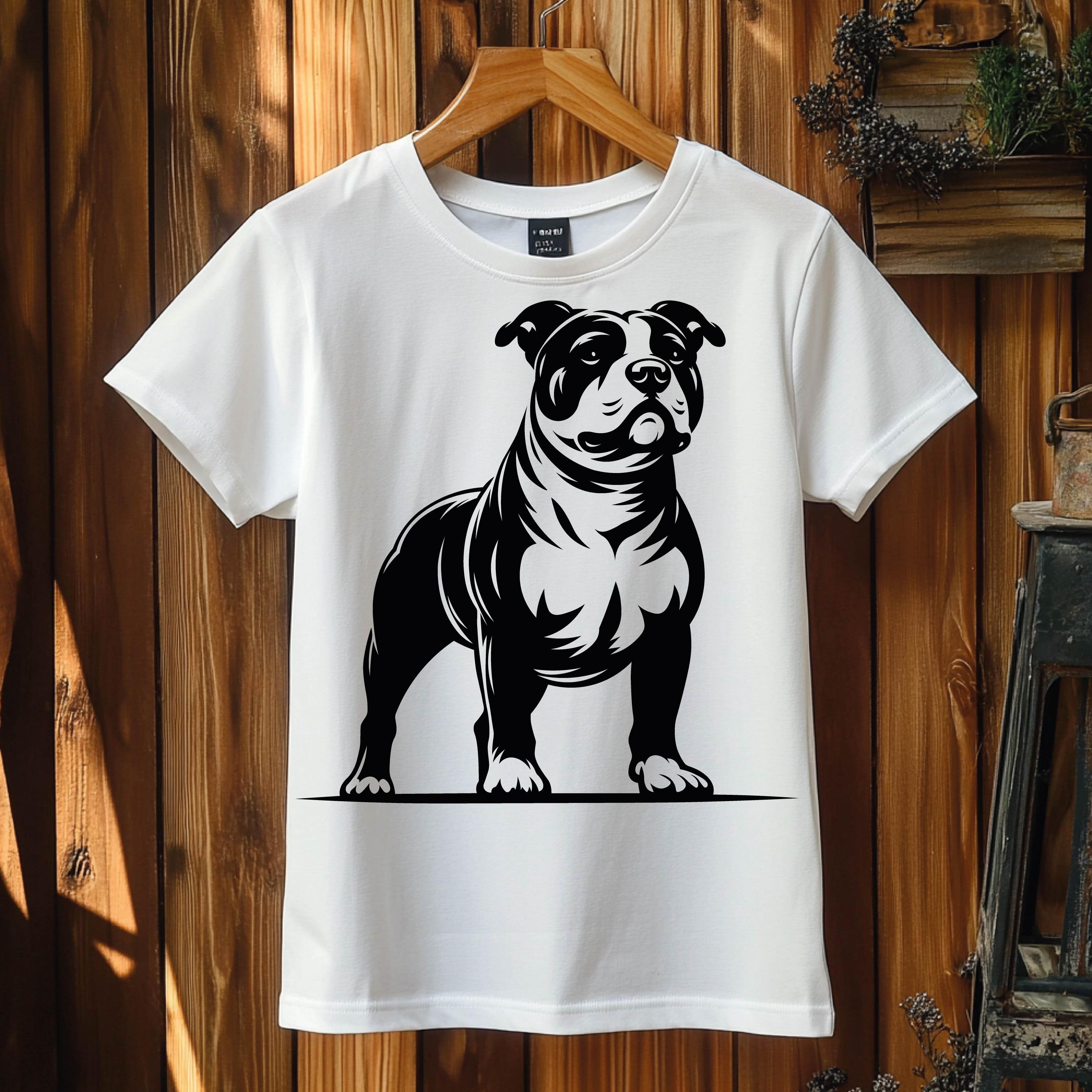 Pitbull Dog SVG, American Bully SVG for Cricut – Svg, Pdf, Png, Eps ...