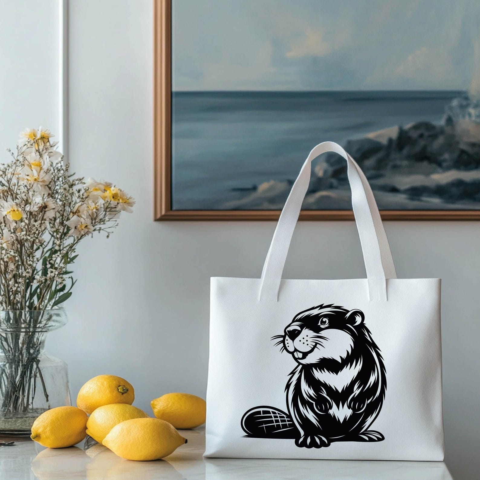 Cute Beaver SVG, Happy Beaver Clip Art, Beaver SVG for Cricut – Svg ...