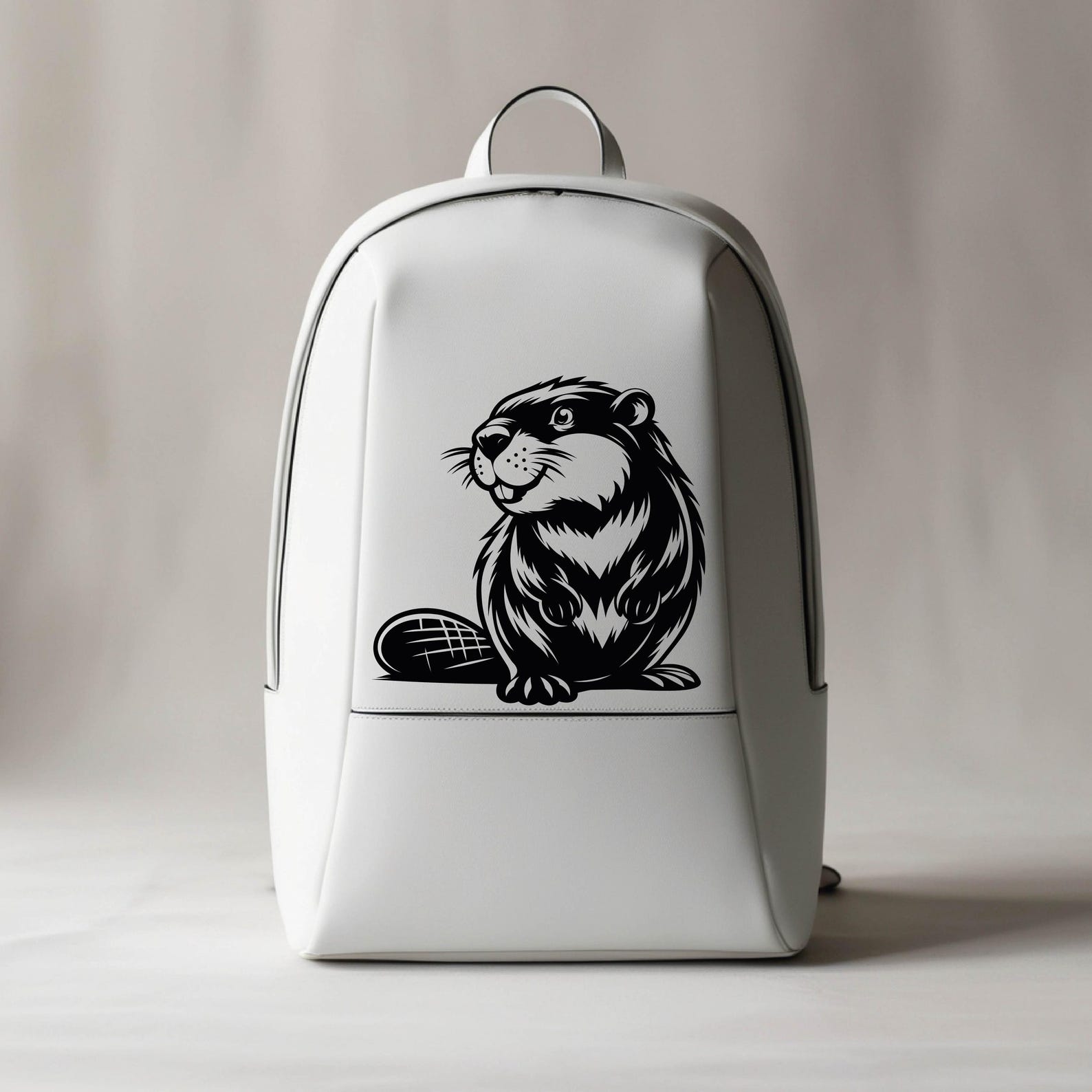 Cute Beaver SVG, Happy Beaver Clip Art, Beaver SVG for Cricut – Svg ...