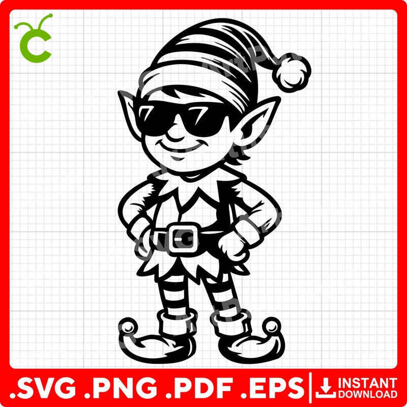 Elf Svg - Etsy