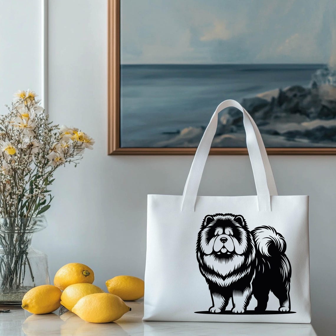 Chow Chow Dog SVG, Chow Chow Standing SVG for Cricut – Svg, Pdf, Png ...