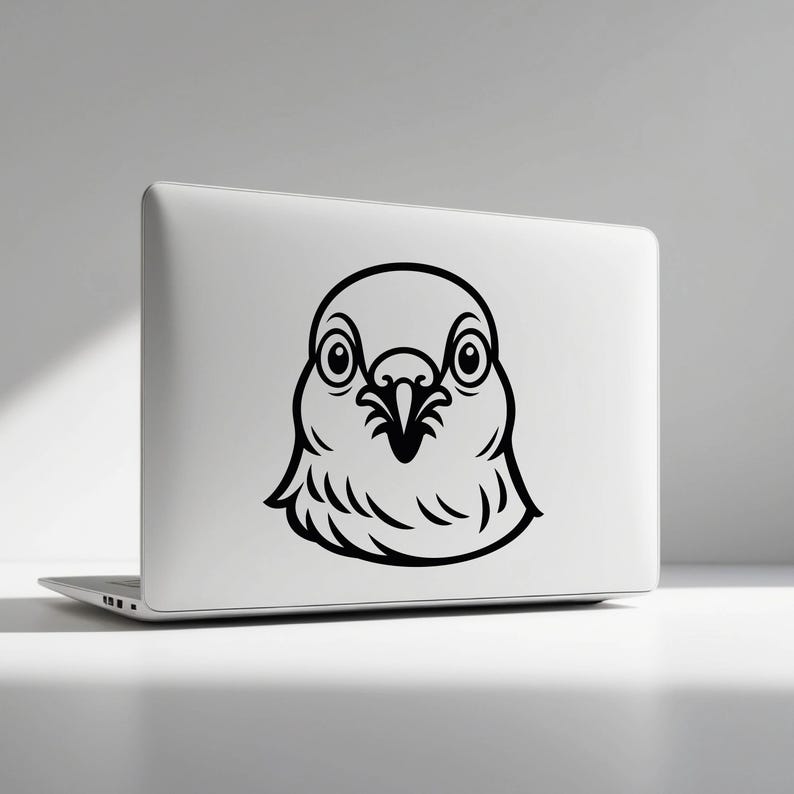Pigeon Head SVG | Cute Bird Face SVG | Funny Pigeon Clipart | Pigeon ...