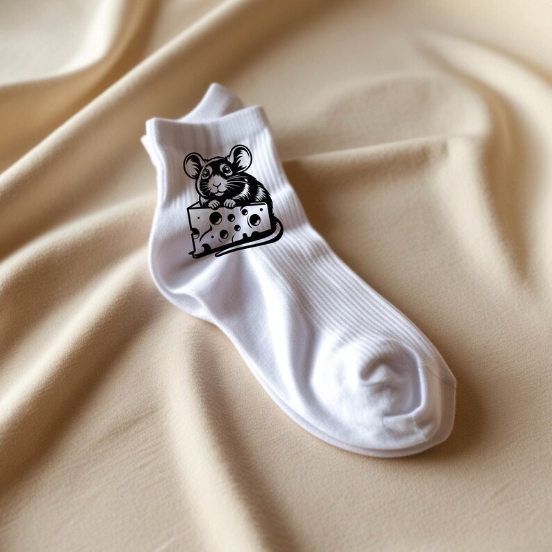 Mouse With Cheese SVG | Cute Mouse SVG | Funny Baby Mouse Clipart ...