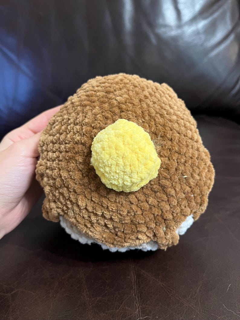 Pancake Stack With Butter Amigurumi Crochet Plushie - Etsy