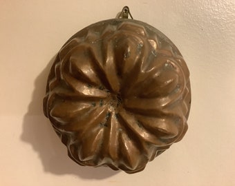 Vintage Copper Mold - Etsy