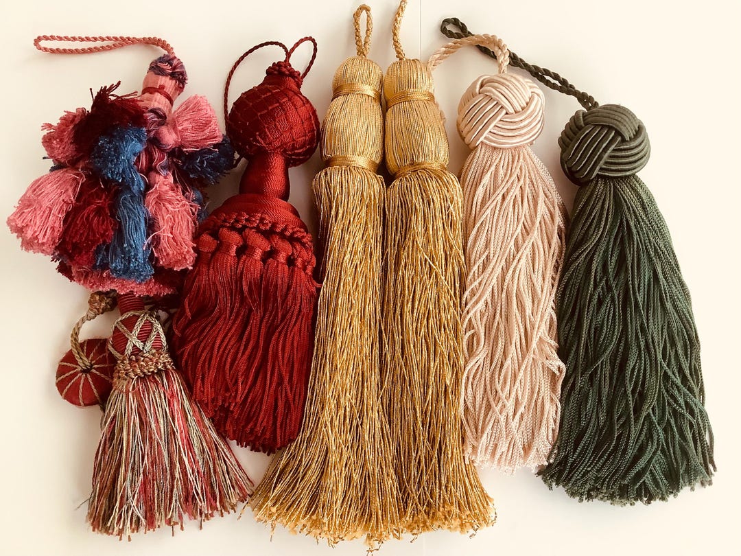 Vintage Tassels in Various Styles and Colors for Decorative/craft ...