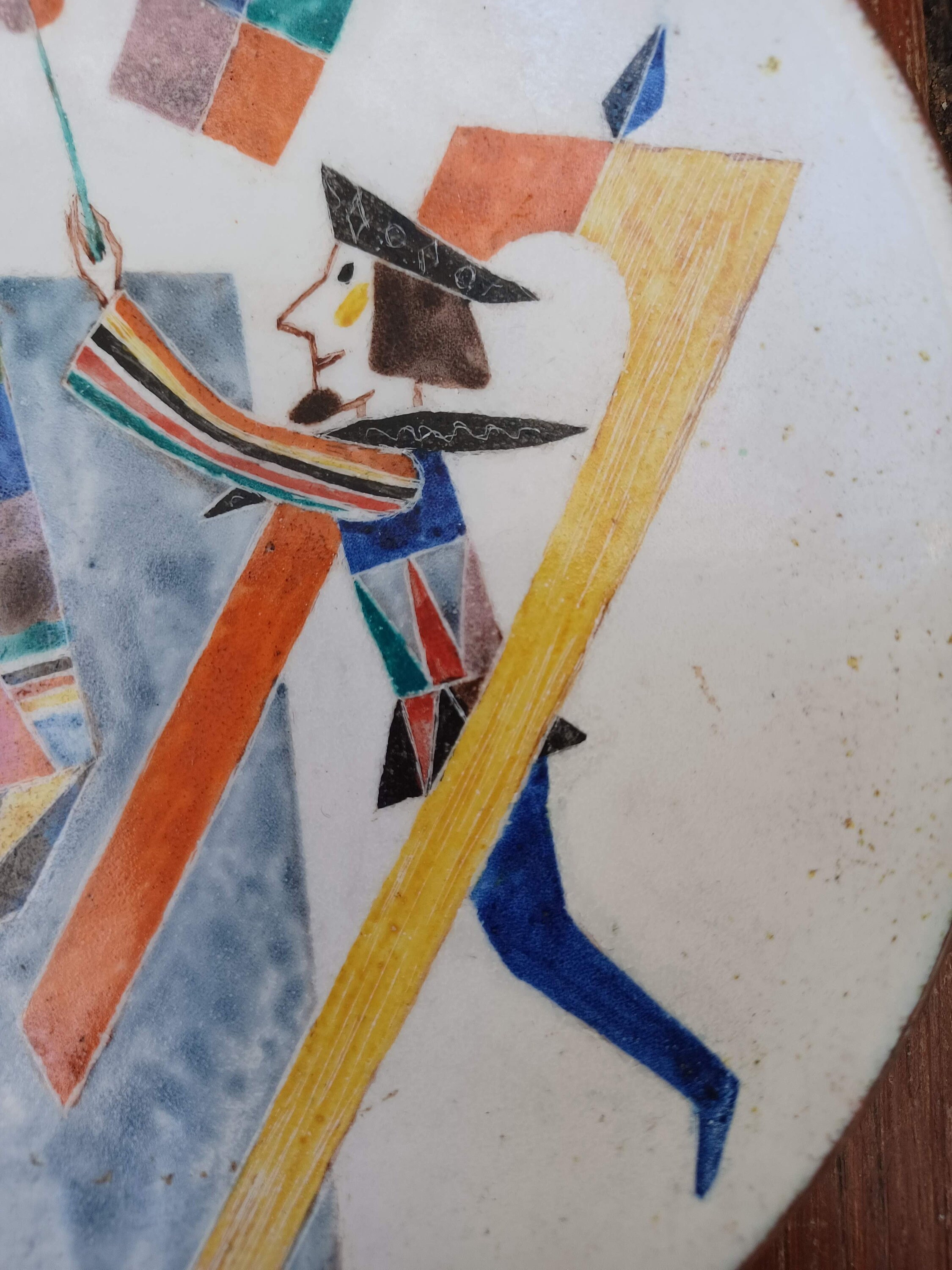 Vintage Franz Bergmann Sleeping Beauty Enamel Plate - Etsy