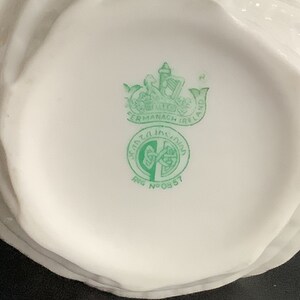 Vintage Belleek Ivory Cache Pot or Flower Vase - Etsy