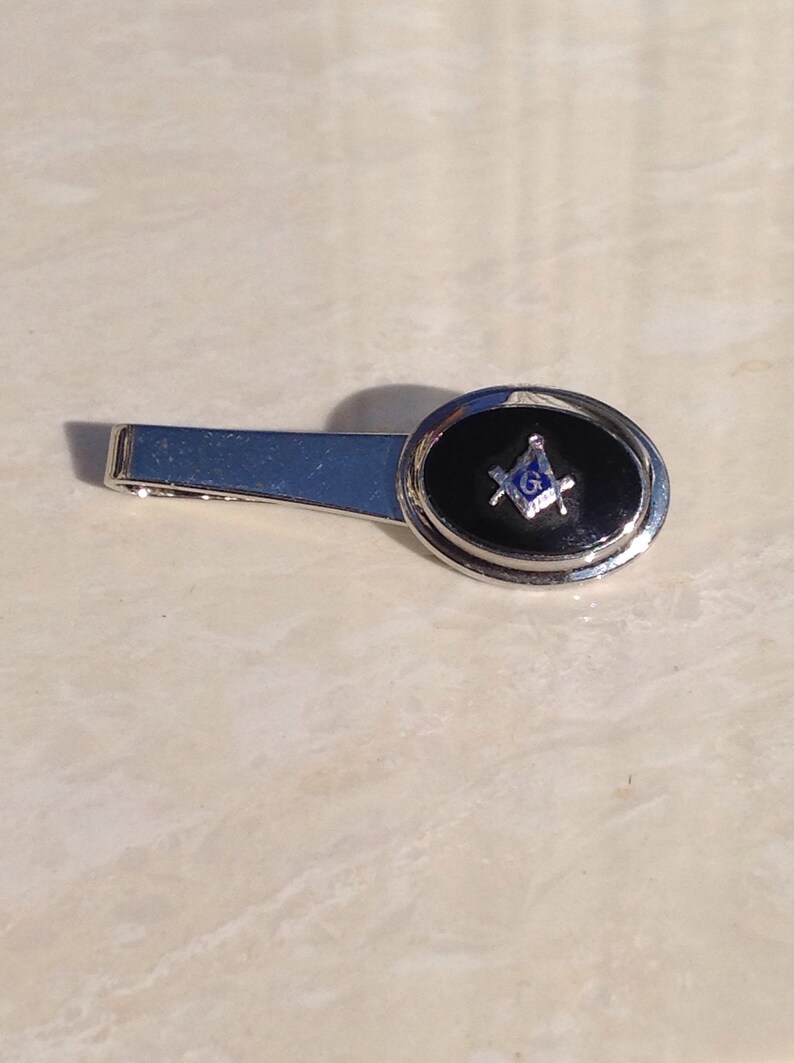 Vintage Masonic Tie Clip Sterling Silver Lamode - Etsy