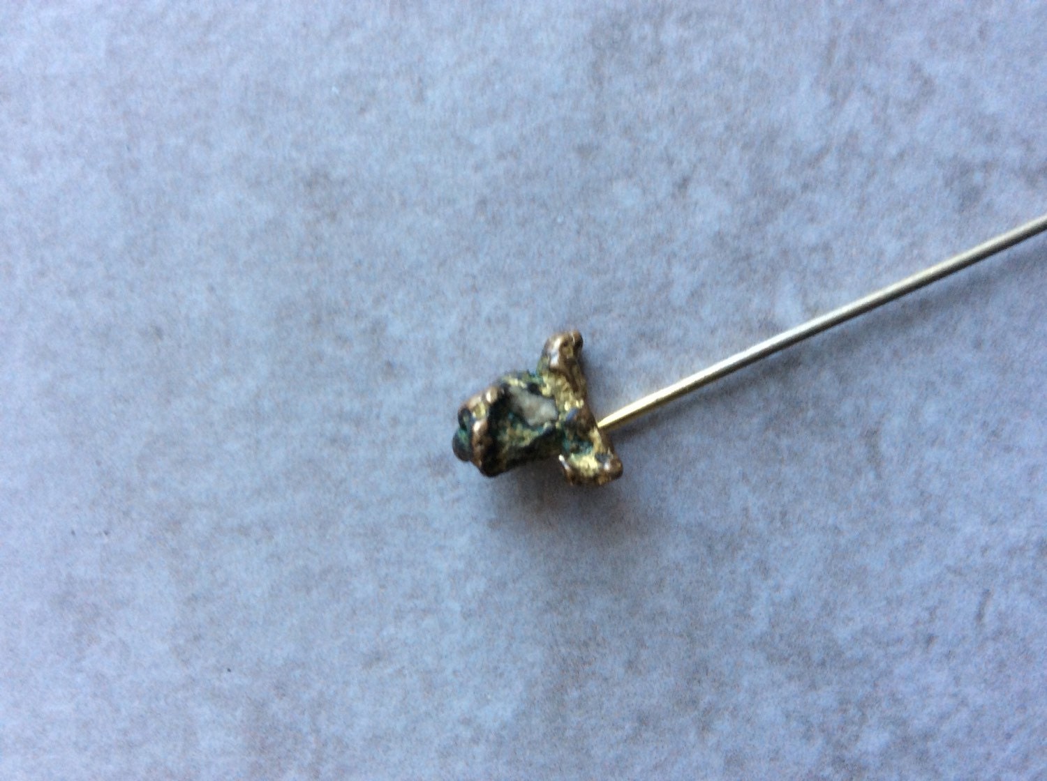 Vintage Nugget Tie Stick Pin - Etsy