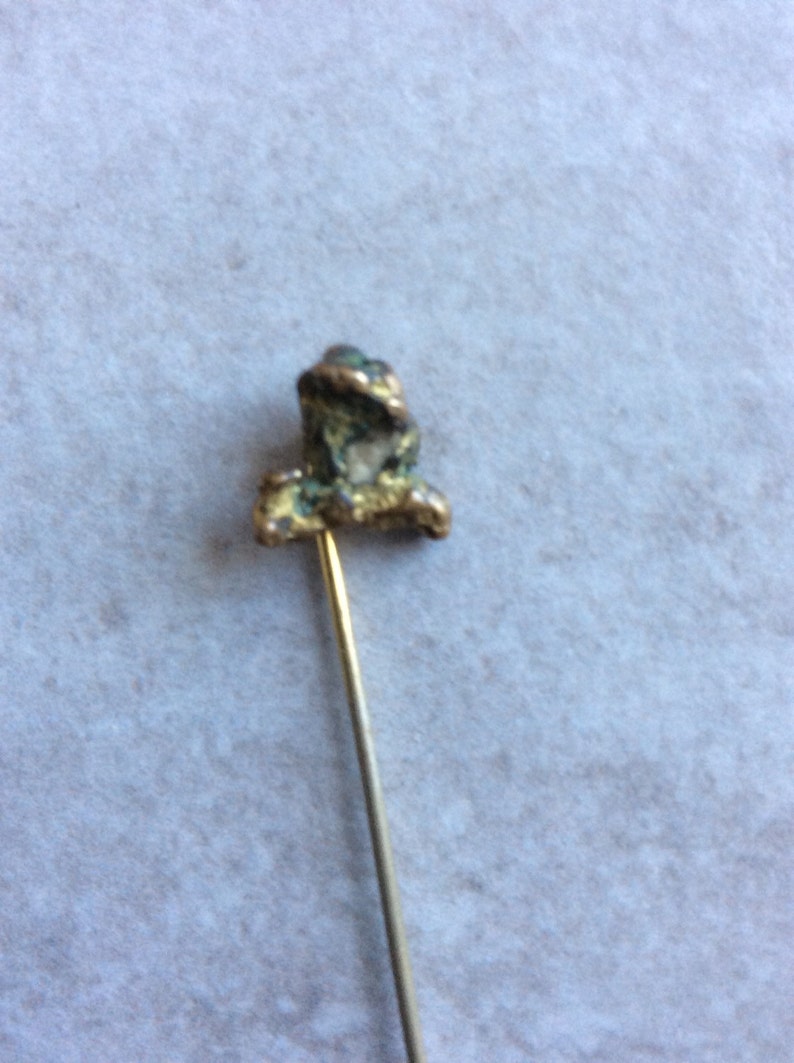 Vintage Nugget Tie Stick Pin - Etsy