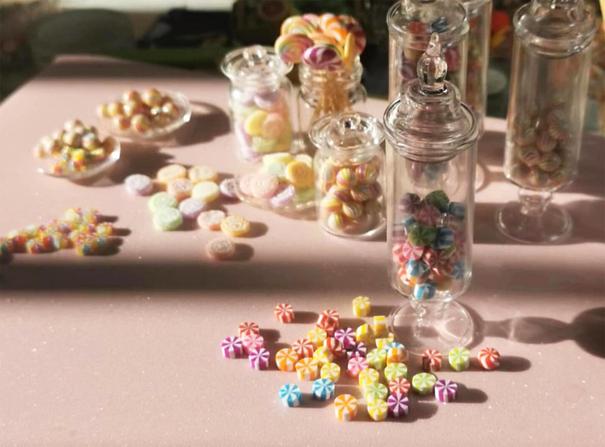 Miniature Fake Candies for Dolls: 1/6 Scale Polymer Clay Doll Food - Etsy