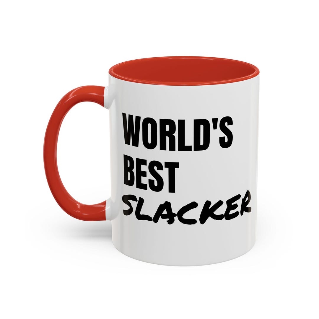 Coffee Mug, Embrace the Inner Slacker, Lazy Day Cup, Funny Mug ...